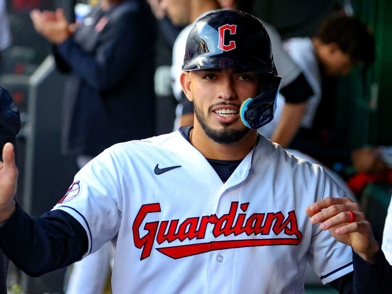 Guardians rookie Gabriel Arias starting at 1B in Game 3 vs. Yankees ...