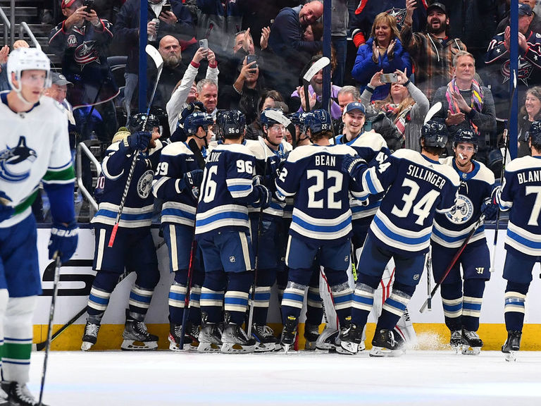 Canucks squander record 4th straight multi-goal lead in loss to Blue ...