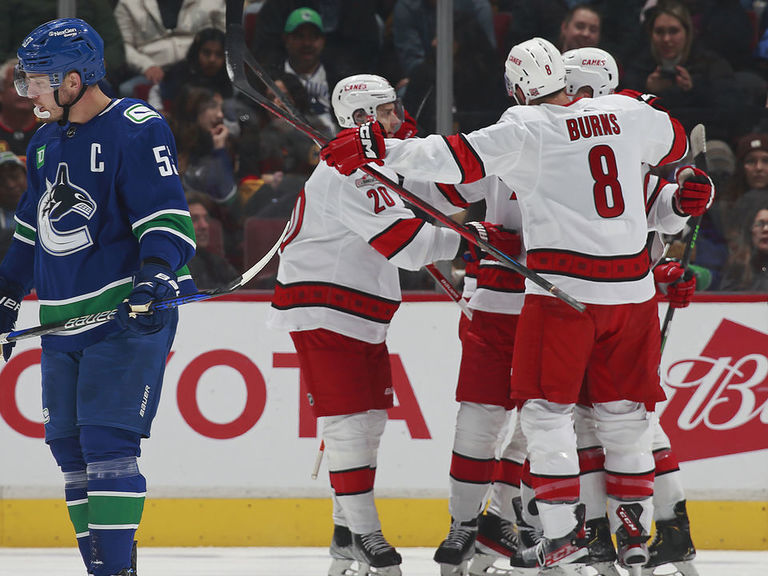Canucks fall to Hurricanes, lose 7th straight to begin season ...