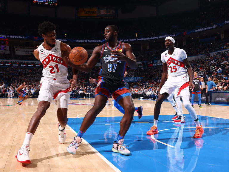 Omoruyi scores career-high 22 as Thunder top Raptors | theScore.com