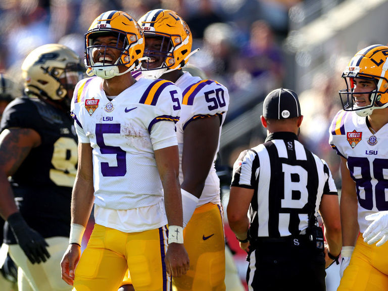 LSU dominates Purdue in Citrus Bowl rout | theScore.com