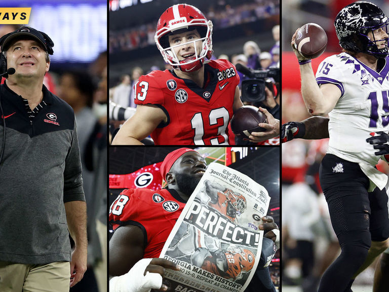 CFP title game wrap-up: Takeaways from Georgia's blowout win | theScore.com