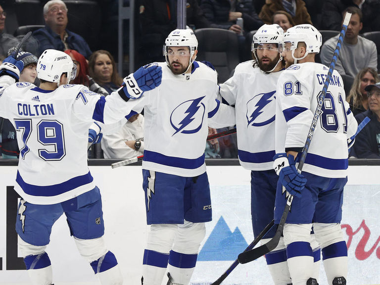 Lightning snap Kraken's 8-game win streak | theScore.com