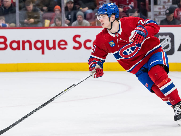 Canadiens' Slafkovsky out 3 months with lower-body injury | theScore.com