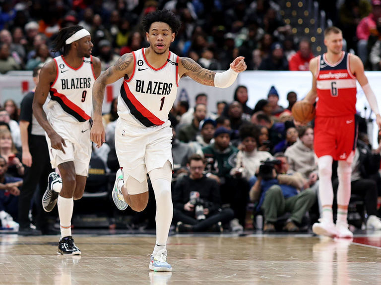 Simons' 9 triples helps Blazers end Wizards' 6-game win streak | theScore.com