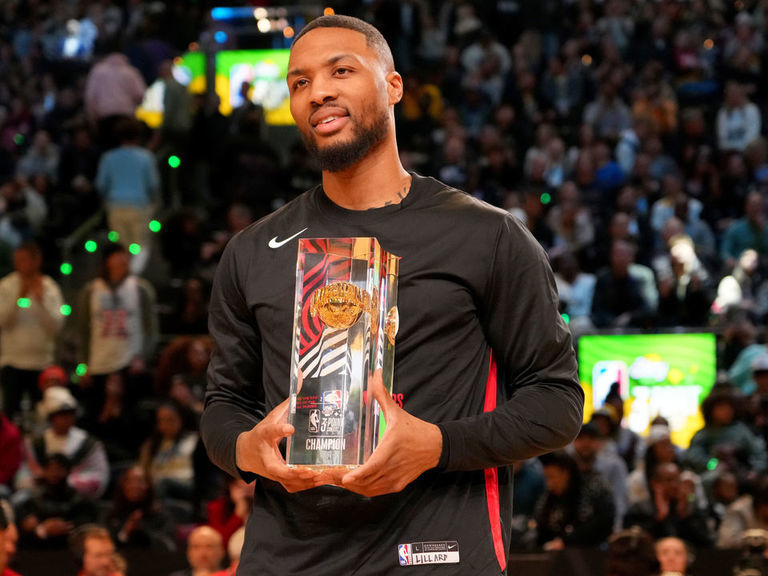 Dame becomes 1st Blazers player to win Three-Point Contest | theScore.com