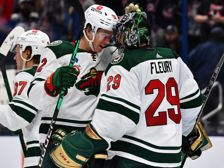 Fleury's 73rd career shutout leads Wild over Blue Jackets | theScore.com