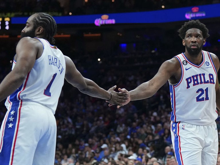 Harden, Embiid, Harris rally 76ers past Grizzlies in thrilling finish ...
