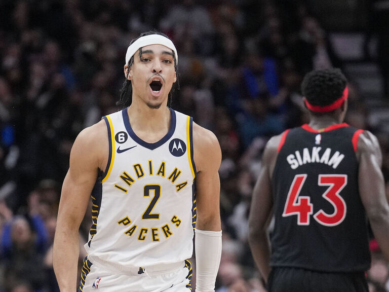 Nembhard drops 25, Pacers top Raptors in boost to play-in hopes ...