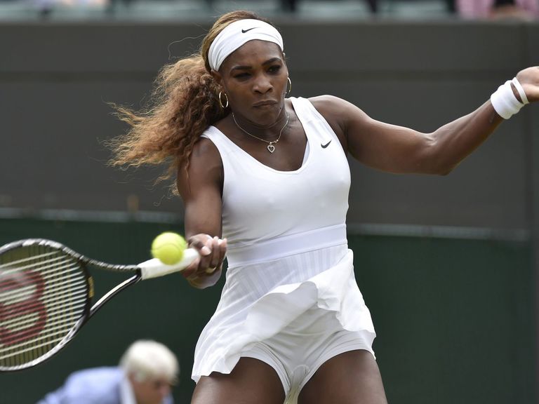 VIDEO: Serena takes a breather on fan's lap after diving into stands ...