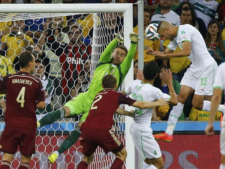 PHOTO: Evidence of a supporter pointing a laser at Russia's keeper ...