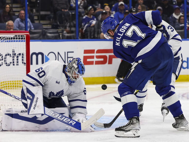 Woll's 46 saves help Maple Leafs beat Lightning in 1st-round preview ...