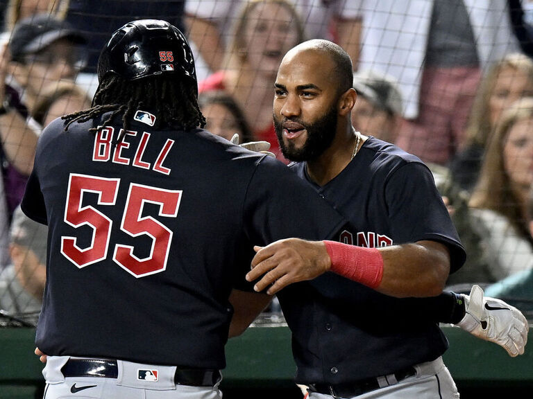 Bell's 1st HR with new team helps Guardians beat Nationals | theScore.com