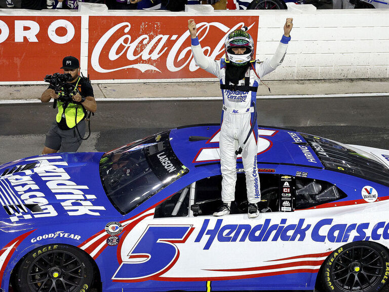 Larson dominates for 3rd NASCAR All-Star race win, takes home $1M ...
