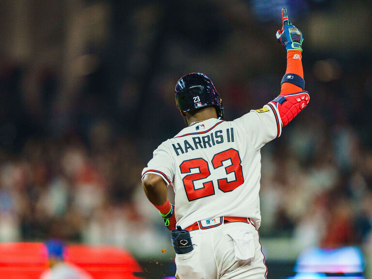 Braves' Harris says 'season just started' after 3-hit night, clutch HR ...
