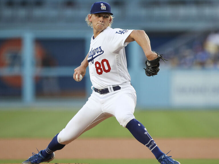 Dodgers rookie Sheehan throws 6 no-hit innings in MLB debut | theScore.com