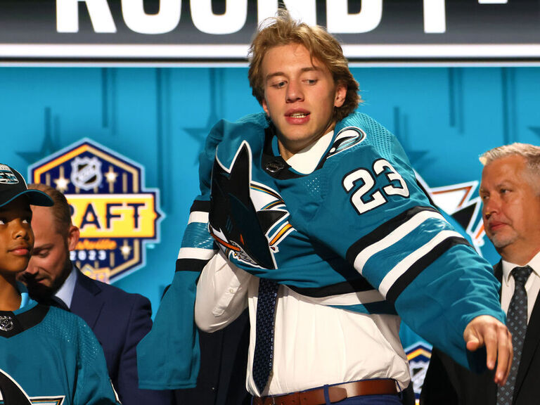 Sharks draft Quentin Musty 26th overall | theScore.com