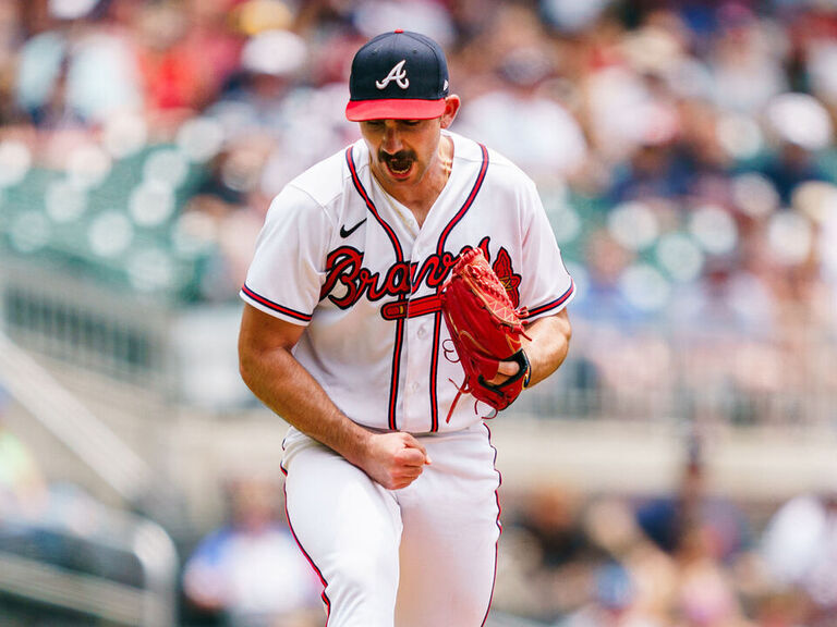 Braves snap 4-game skid, Gallen's perfecto bid on dominant Strider ...