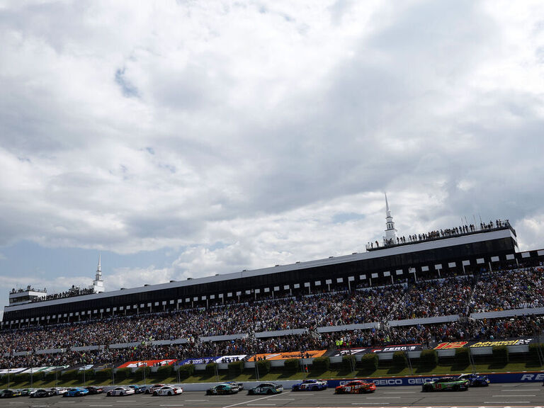 Pocono boasts its largest NASCAR crowd in more than decade for Hamlin's ...