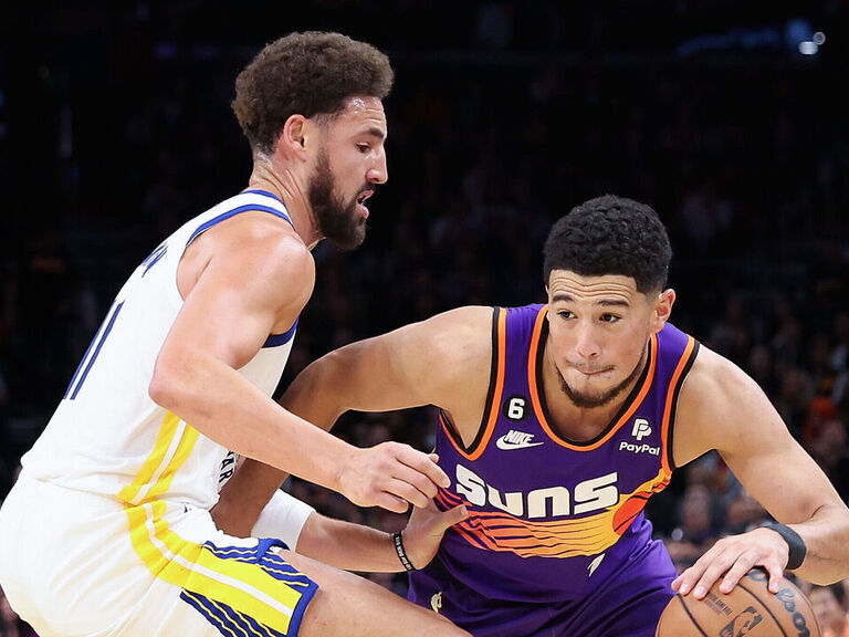 Klay regrets '4 fingers' taunt at Booker: 'That didn't age well ...