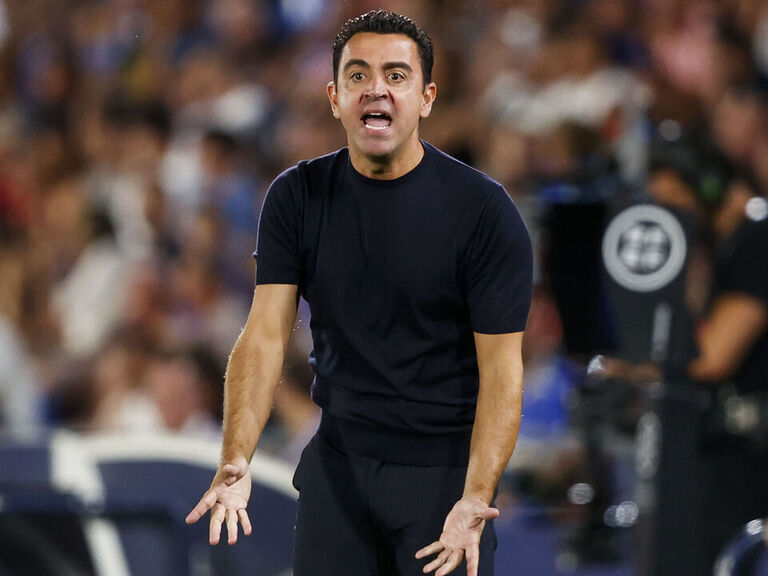 Barca coach Xavi banned 2 games for red card in season opener ...