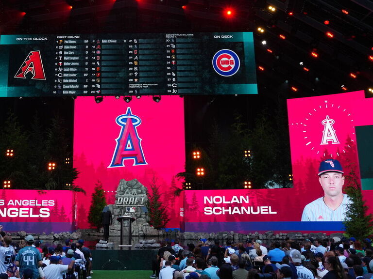 Angels call up 2023 1st-rounder Schanuel 40 days after draft | theScore.com