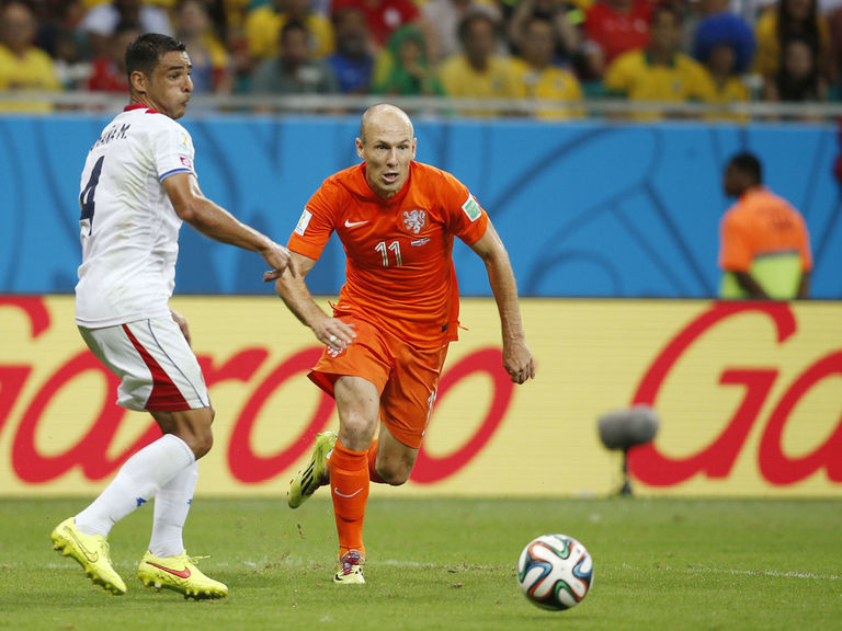 How Arjen Robben's speed makes him impossible to defend | theScore.com