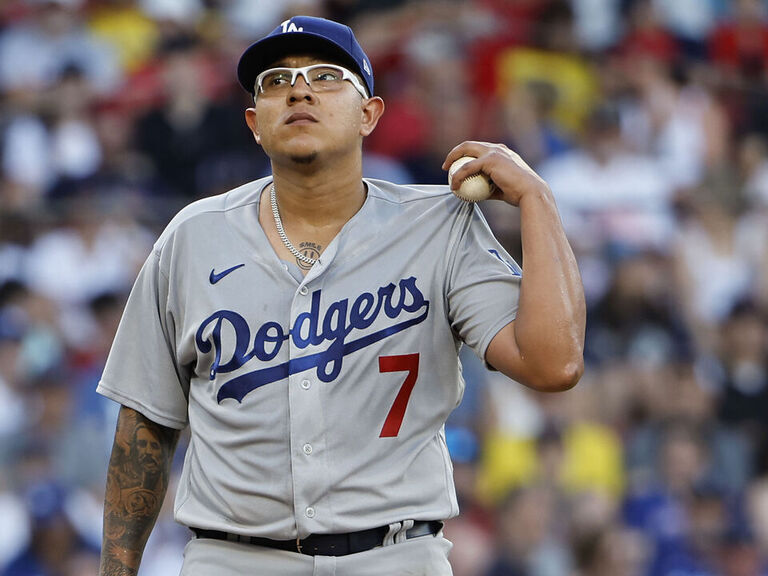 Dodgers' Urías arrested on felony charge of corporal injury on a spouse ...