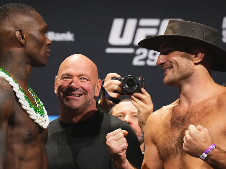 UFC 293 weigh-in results: Adesanya, Strickland cleared for title fight ...