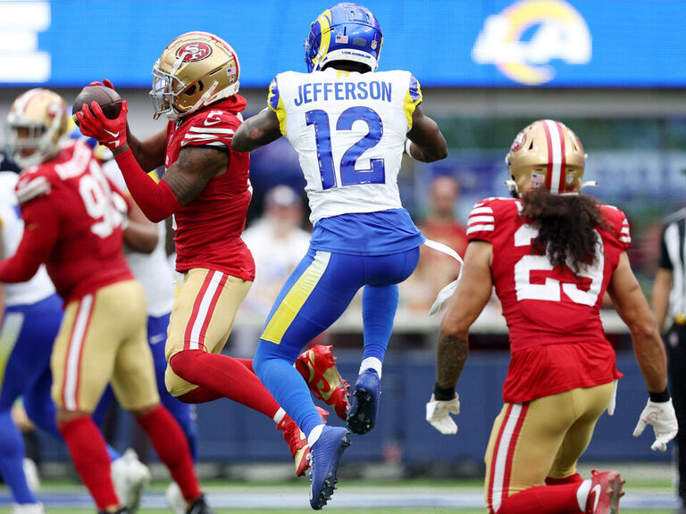 49ers force 2 late turnovers, hold on for a 30-23 win over Rams ...
