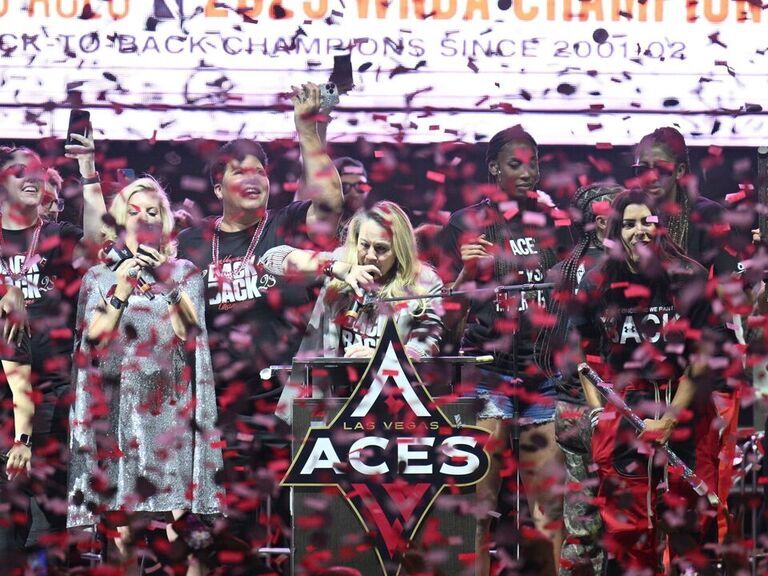 Aces celebrate 2nd WNBA title, promise more on the way | theScore.com