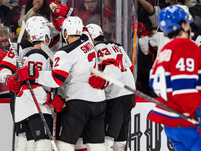 Toffoli's hat trick, Jack Hughes' 4 assists help Devils thump Canadiens ...