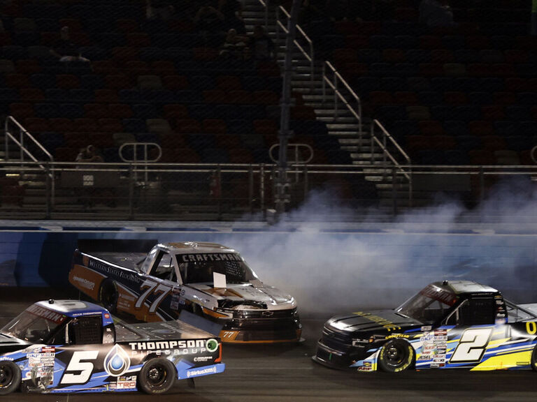NASCAR star drivers rip Truck Series' crash-filled finale: 'It's a joke ...