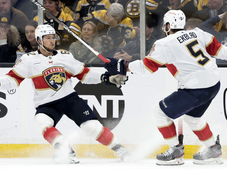 Panthers' Ekblad, Montour make season debuts vs. Ducks | theScore.com