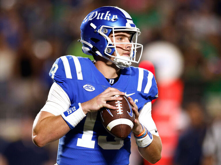 Duke QB Leonard entering transfer portal, Notre Dame reportedly ...