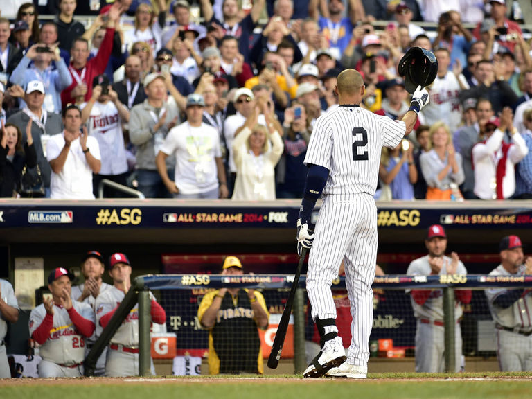 VIDEO: Derek Jeter singles in final All-Star Game at-bat | theScore.com