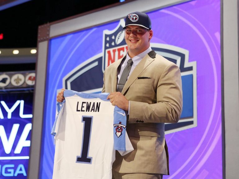 Titans get lone remaining unsigned draft pick Taylor Lewan under ...