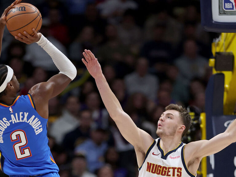 SGA scores 40 as Thunder snap Nuggets' 6-game win streak | theScore.com