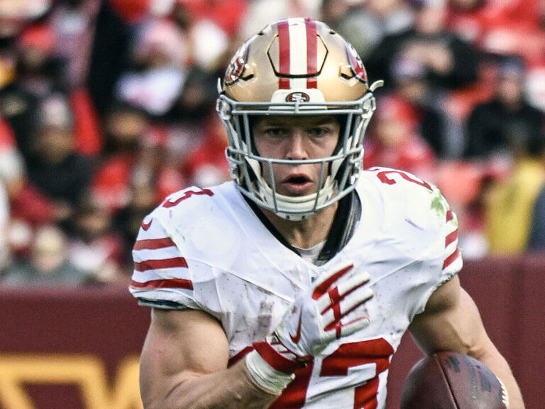 49ers' McCaffrey has calf strain, won't play Week 18 | theScore.com
