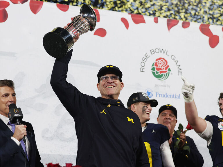 Michigan beats Alabama in Rose Bowl to reach title game | theScore.com