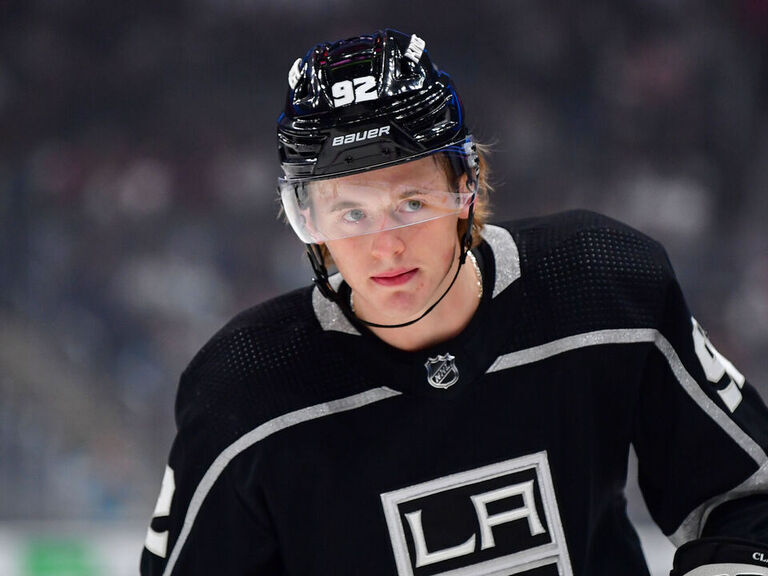 Kings promote Brandt Clarke from AHL | theScore.com