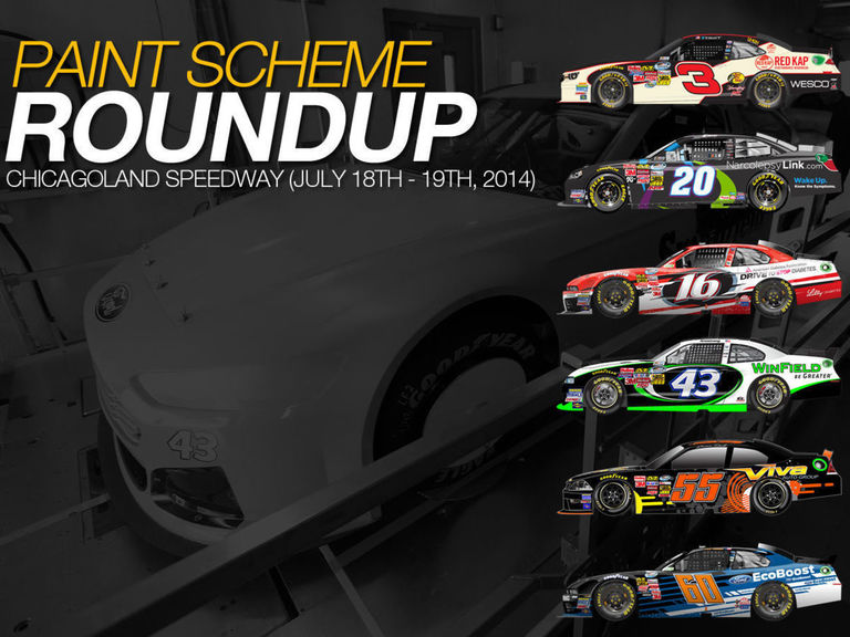 Paint Scheme Roundup: Chicagoland Speedway | theScore.com