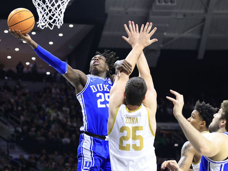 Mitchell scores career-high 23 as No. 14 Duke knocks off Notre Dame ...