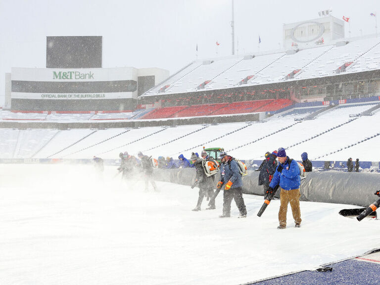 Fans may have to sit on piles of snow at Steelers-Bills | theScore.com
