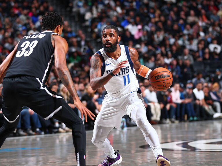 Kyrie scores 36 in return to Brooklyn, leads Mavericks to win over Nets ...
