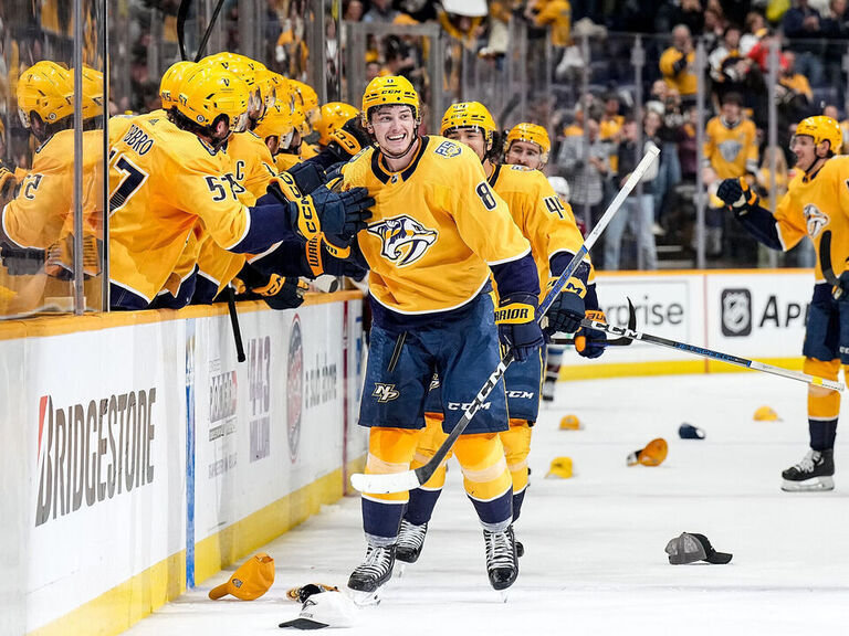 Glass' hat trick powers Predators past Avalanche for 8th straight win ...