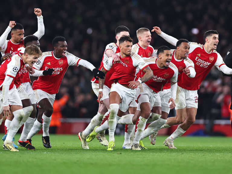 Raya shines in shootout as Arsenal reach UCL quarters for 1st time since 2010 | theScore.com