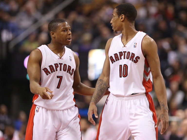 VIDEO: DeMar DeRozan dunks over Kyle Lowry | theScore.com