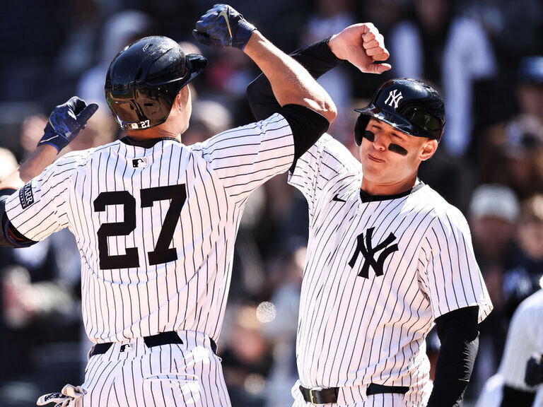 Stanton's grand slam leads Yankees to series win over Blue Jays ...