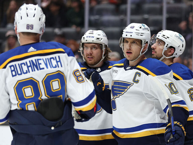 Blues stave off Ducks in shootout to preserve slim playoff hopes ...